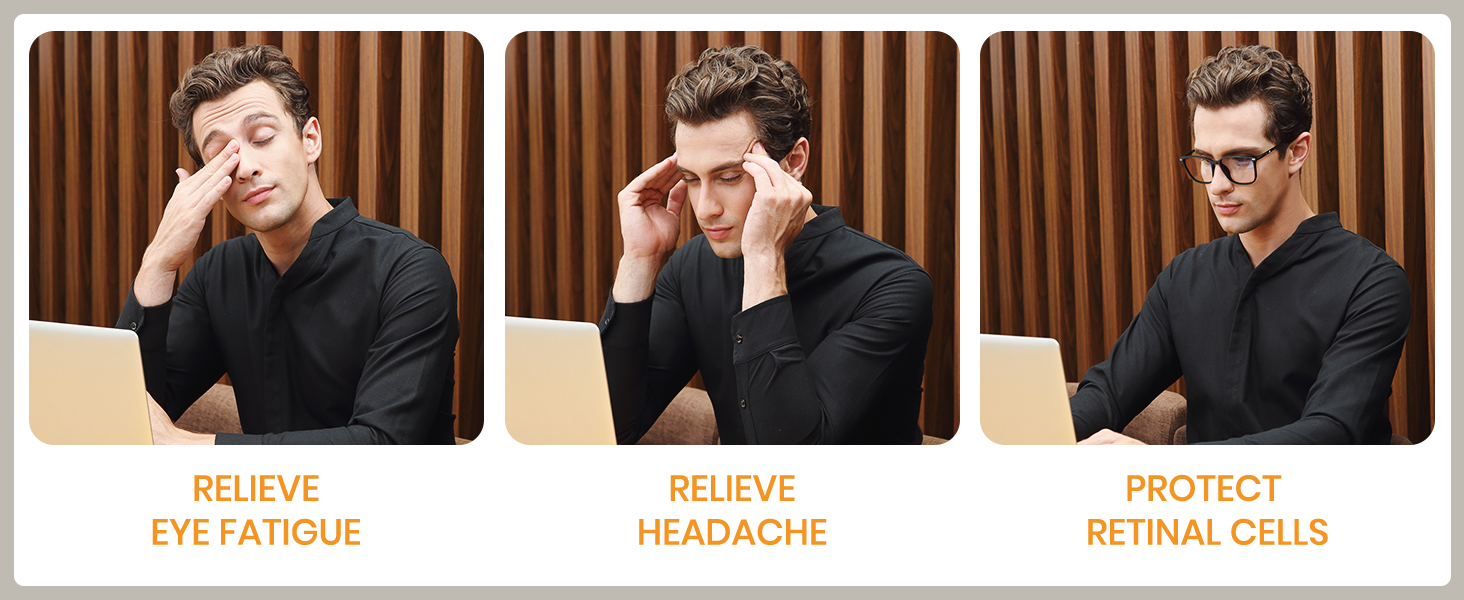 Cyxus Anti Blue Light Glasses for Men Women Anti-Blu-ray Computer ...