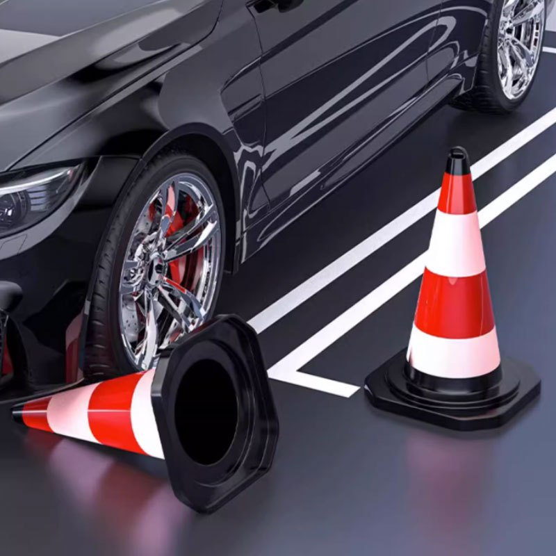 60/72/75CM Portable Safety Cone Flexible Collapsible Multi Purpose Pop ...