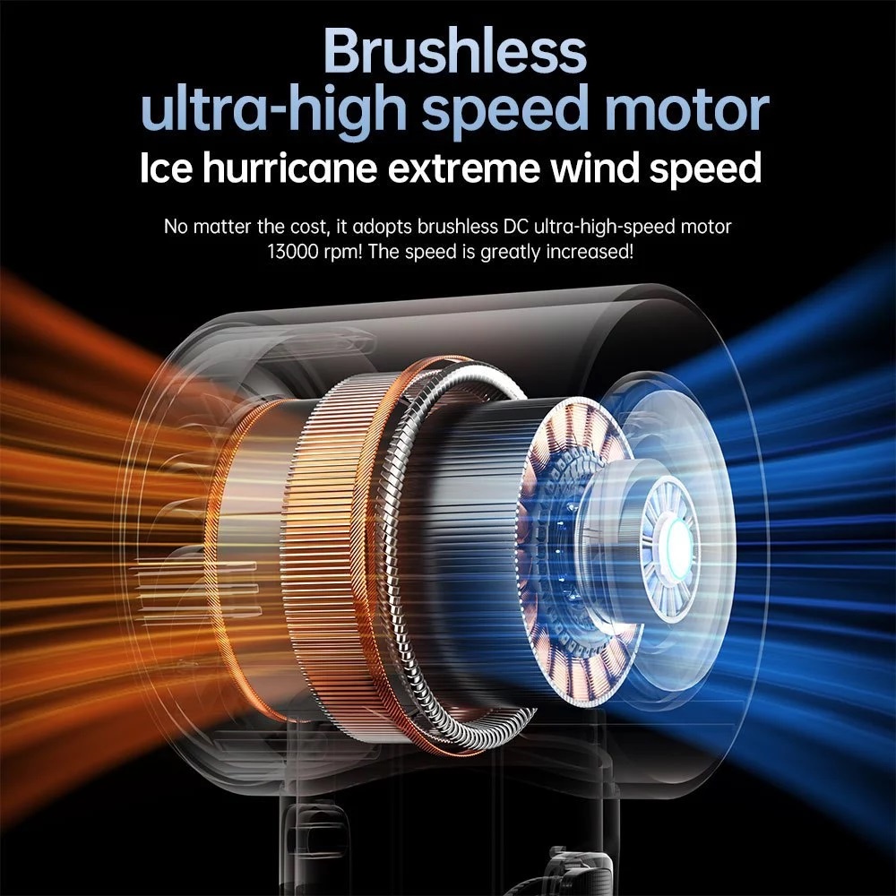 NSS Portable Handheld Turbo Fan Refrigeration High Speed 100 Gear ...