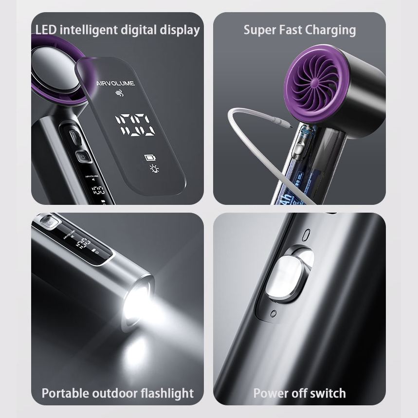 NSS Portable Handheld Turbo Fan Refrigeration High Speed 100 Gear ...