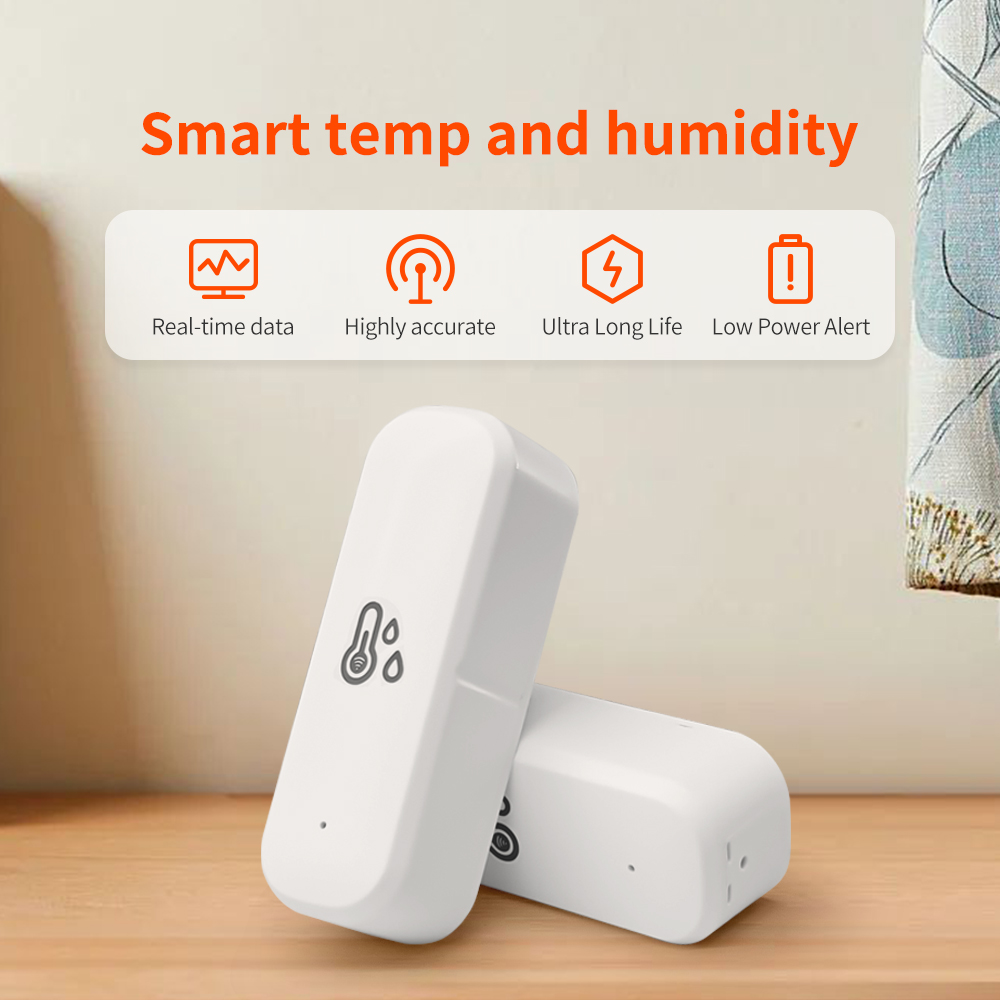 Tuya WiFi Temperature And Humidity Sensor APP Remote Monitor For Smart ...