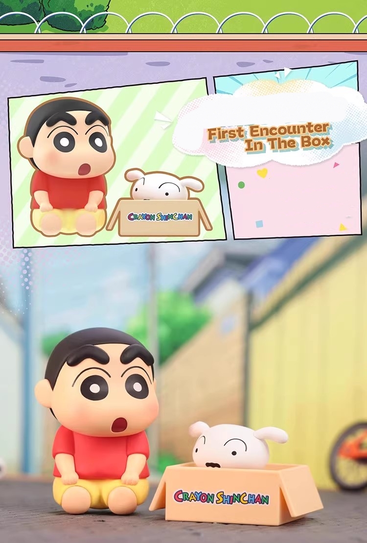 TOPTOY Crayon Shin Chan Shiro's Daily Life Series Blind Box Toy ...