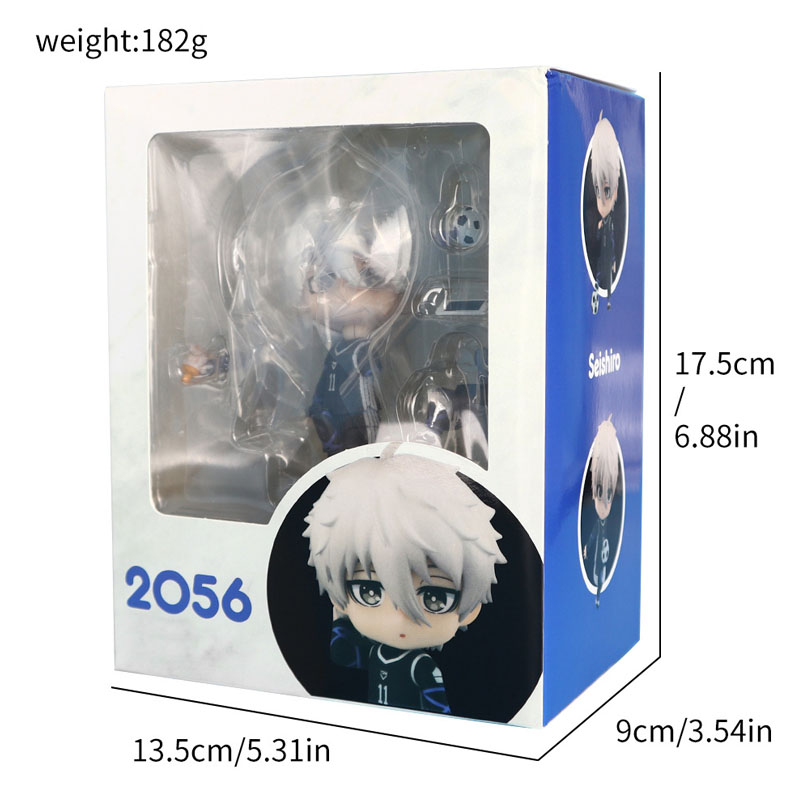 10cm Anime Blue Lock Nagi Seishiro 2056 Yoichi Isagi Action Figure ...