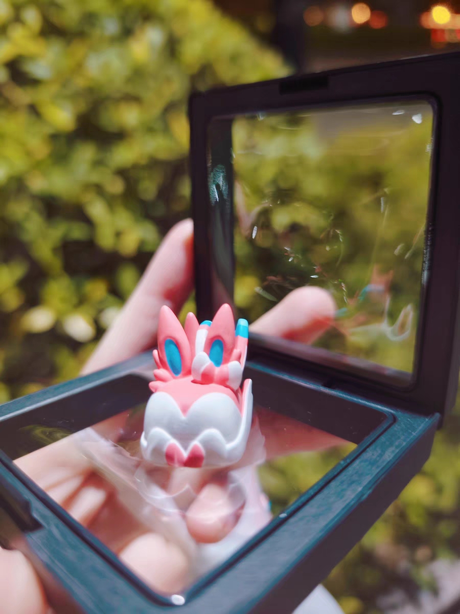 Pokemon Anime Character Keycap Mechanical Keyboard Resin Stereoscopic ...