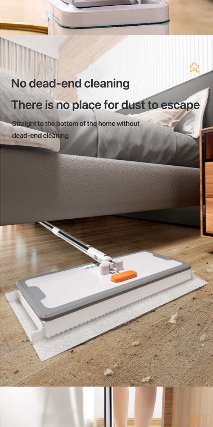 Joybos Disposable electrostatic dust removal Paper mop Flat Mop Paper ...