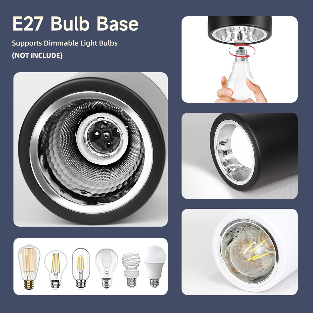 Led Pin Light 3 Colors Surface Mounted Downlight Ceiling Lamp ...