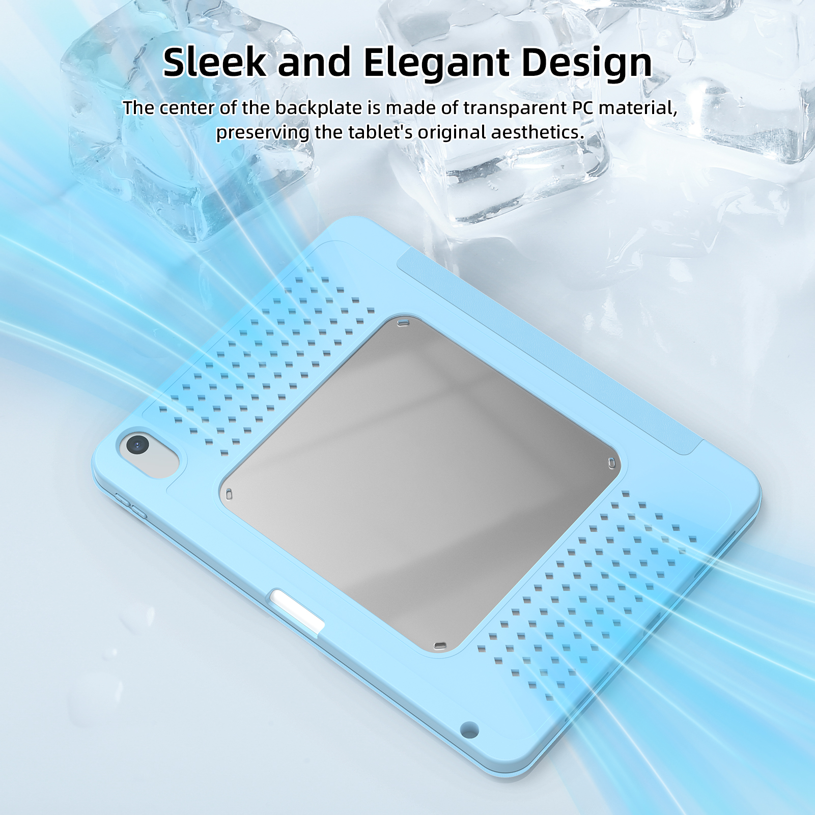 GOOJODOQ For Ipad Case Air 4/5/6 10.9&11 Strong Heat Dissipation ...