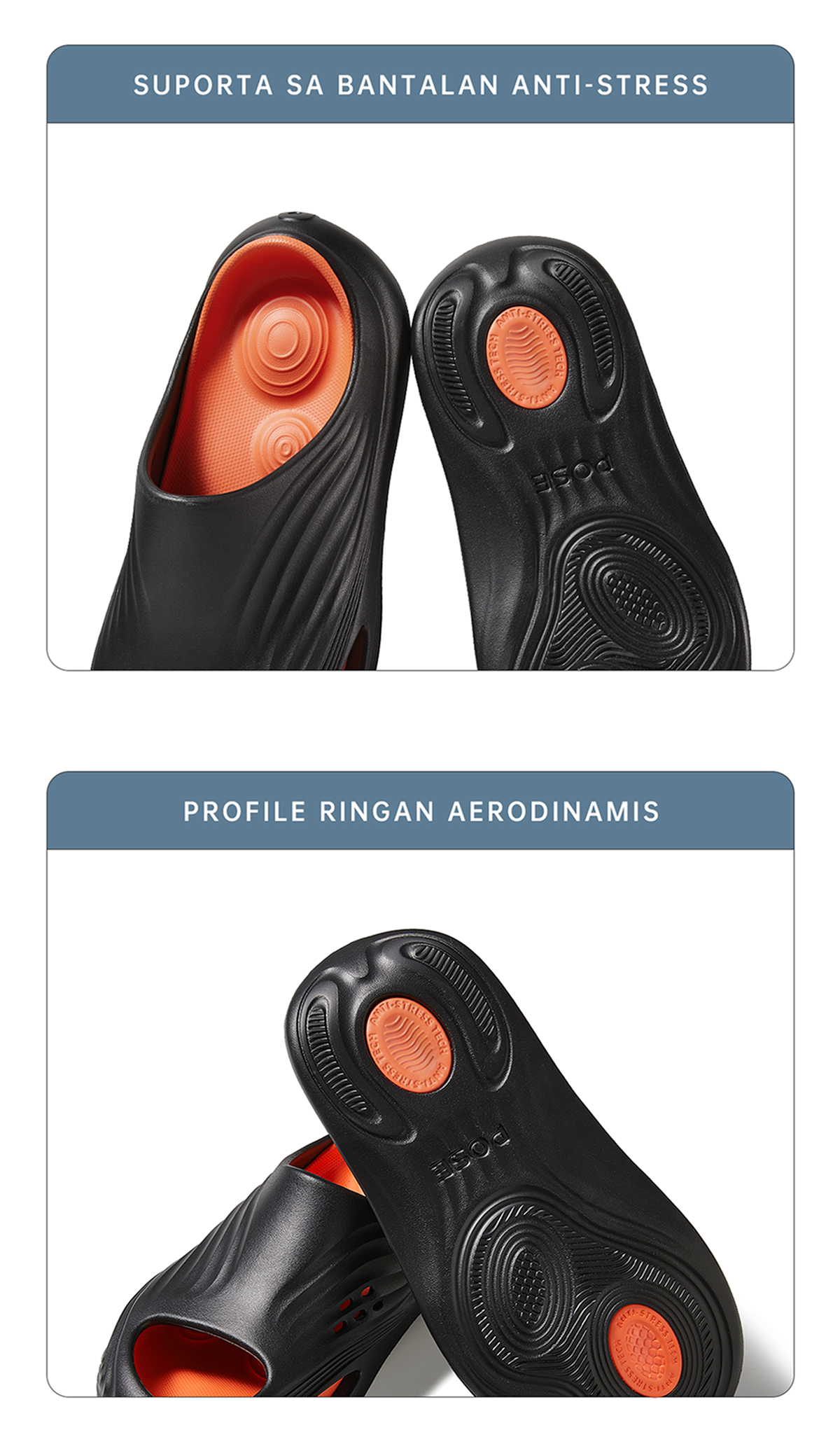 【New Arrival】 POSE RELAX-AIR Slippers For Women And Men Shock ...