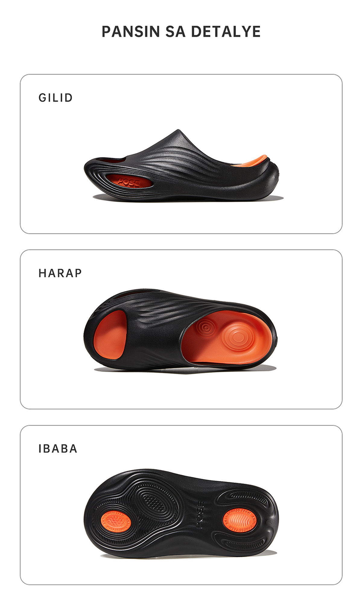 【New Arrival】 POSE RELAX-AIR Slippers For Women And Men Shock ...