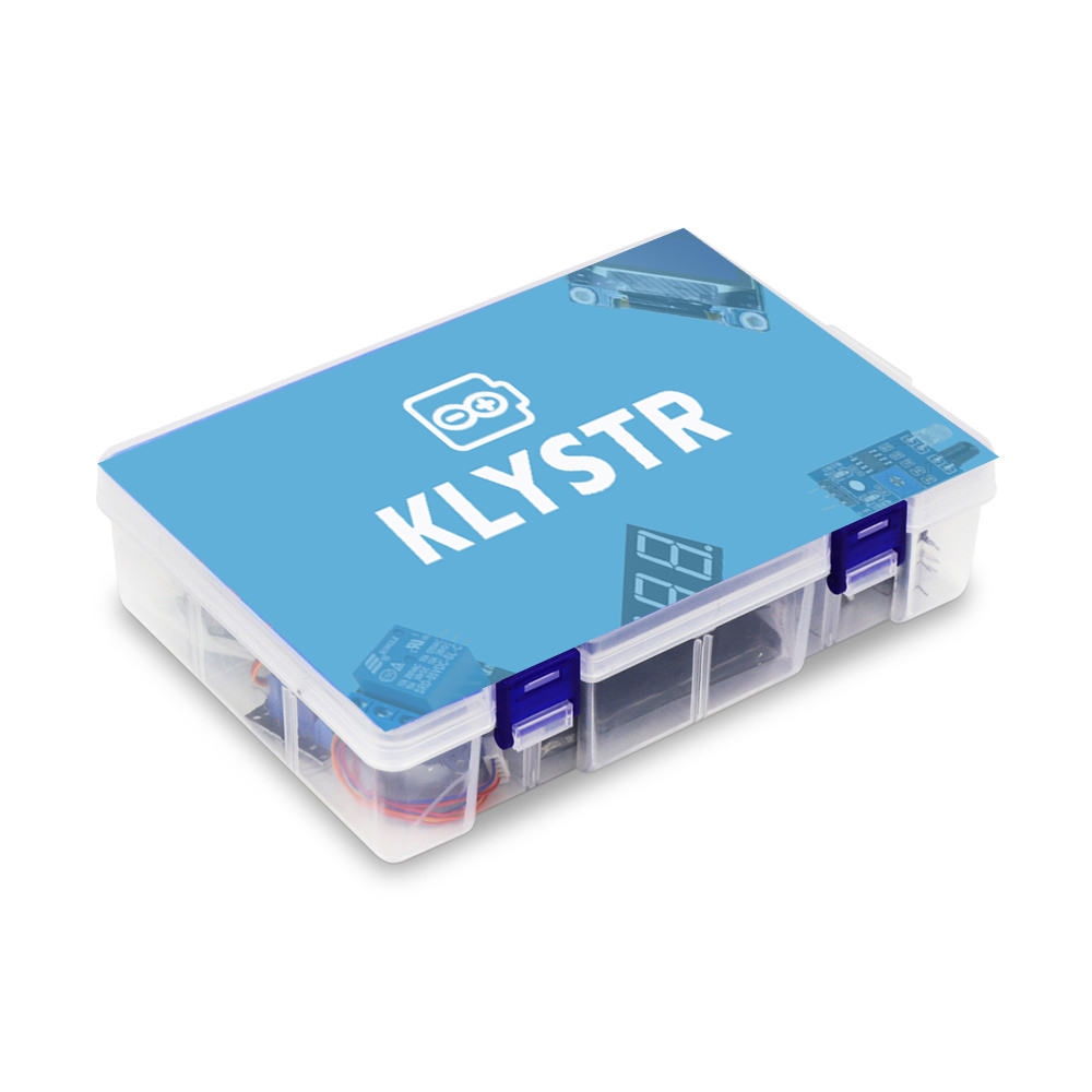 KLYSTR Basic Starter Kit For Arduino Uno R3 With Tutorial Code ...
