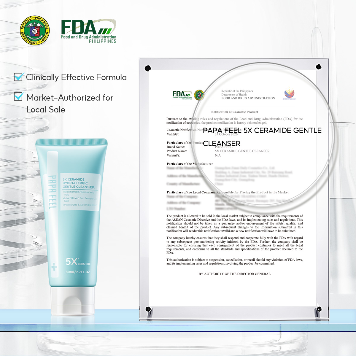 [BUY 1 TAKE 1] PAPA FEEL 5X Ceramide Facial Wash Skin Care 80g | Oil ...