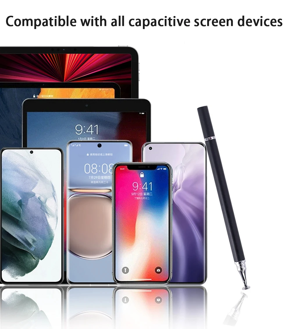 Stylish All-Purpose Dual-Function Smart Stylus - Compatible with ...