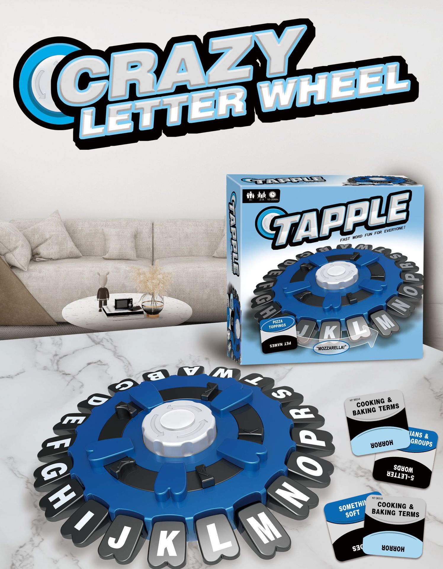 Kids Board Games Interactive Family Multiplayer Letter Pressing ...