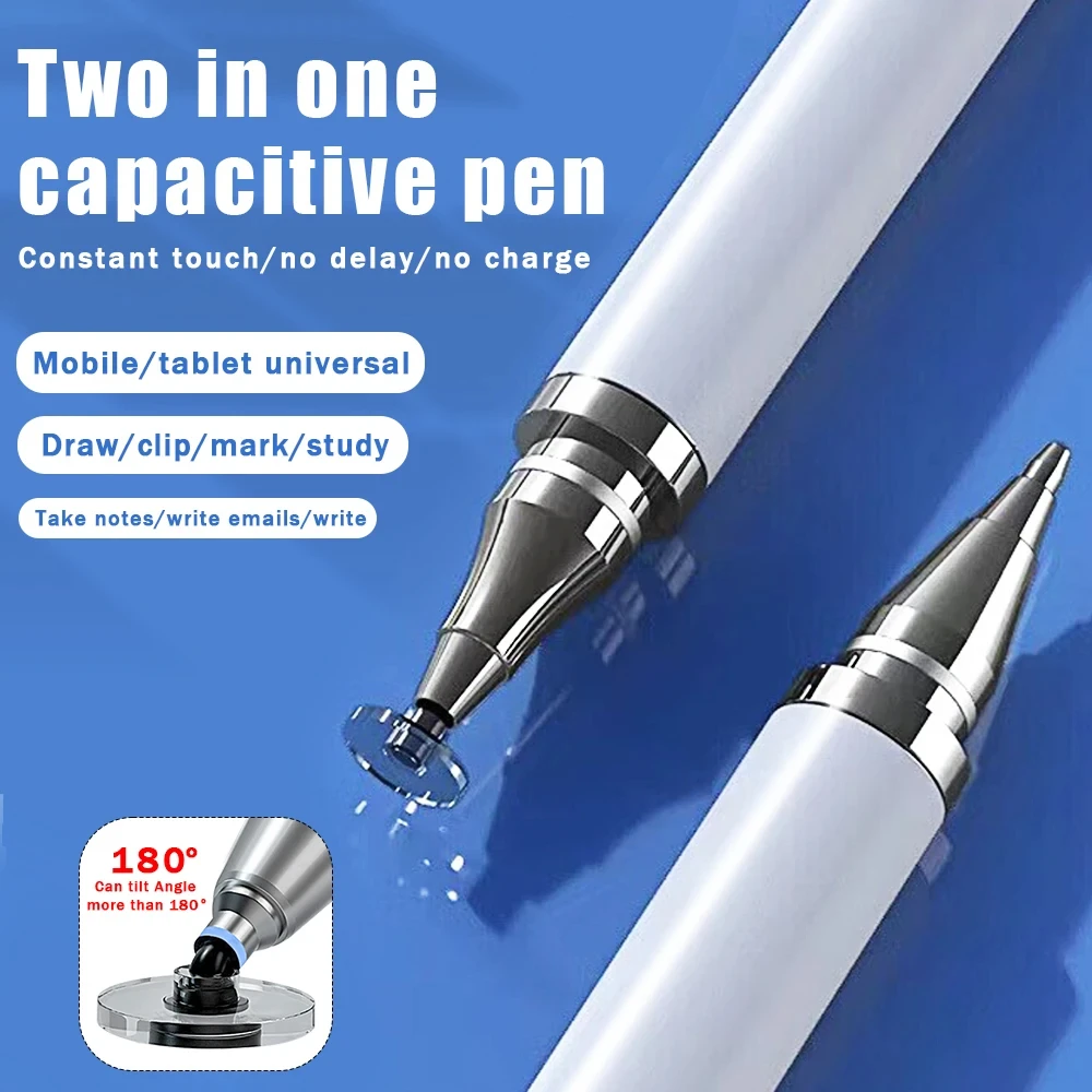 Universal 2-in-1 Smart Stylus - Works with Android & Drawing Tablets ...