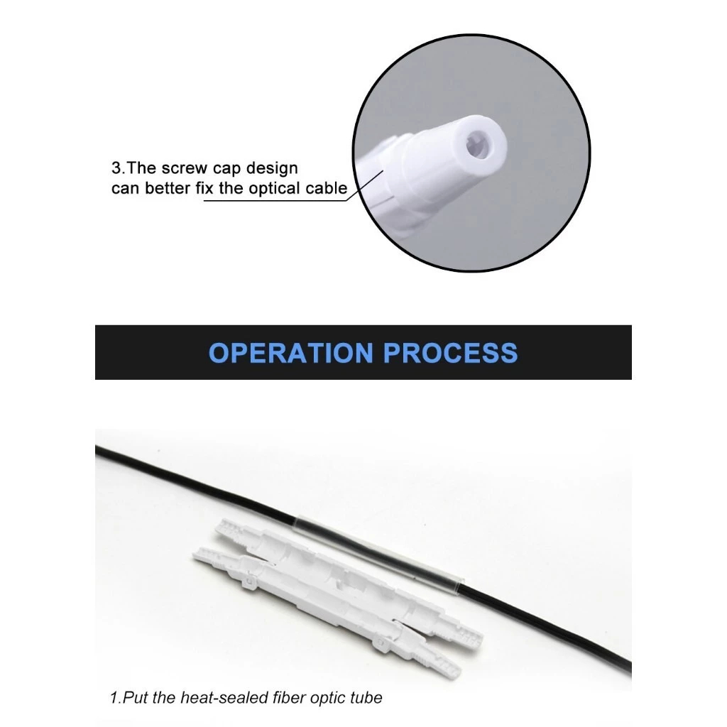【24H SHIP】100PCS/SET Fiber Optic Fusion Protection Round Case Fusion ...