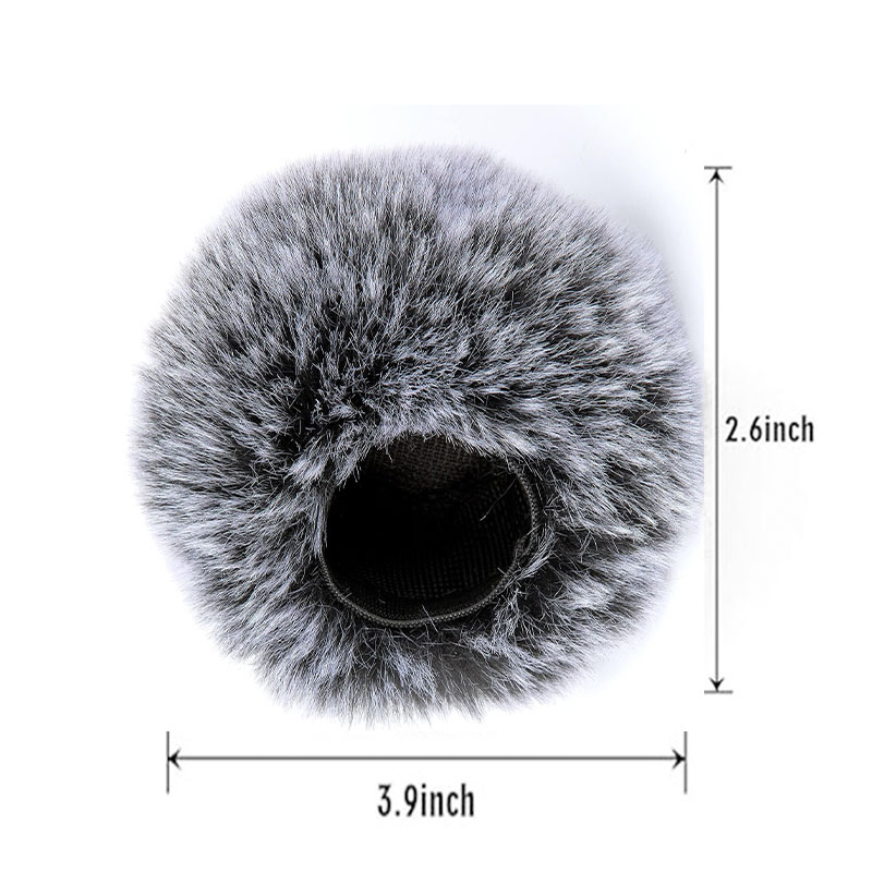 Razer Seiren Mini Furry Windscreen Muff, Mic Pop Filter/Wind Cover ...