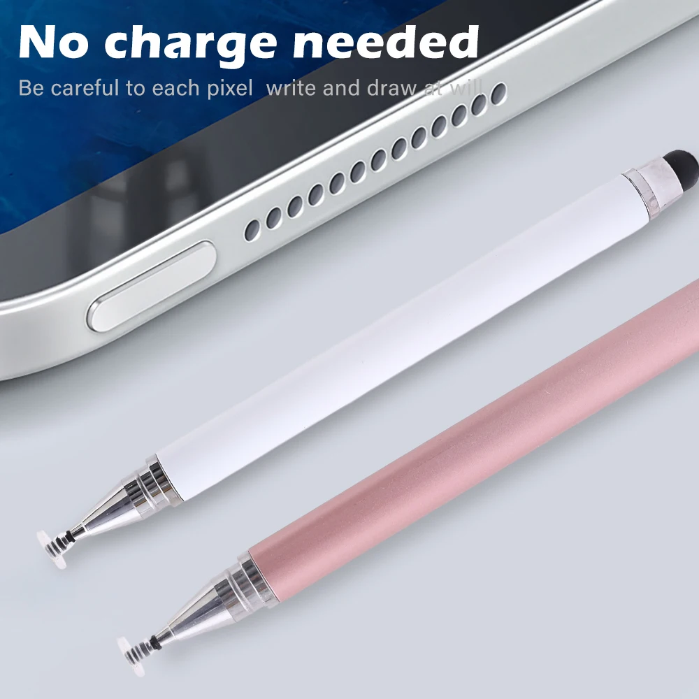 2-in-1 Smart Stylus Pen - Universal Capacitive for iPhone/iPad/Android ...
