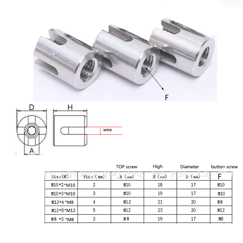 1Pcs M2/M3/M4/M5 90 Degree Angles Threaded bottom Stainless Steel 316 ...