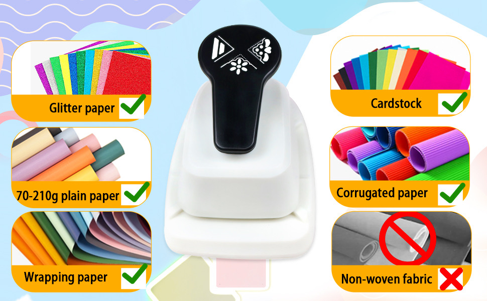 3-in-1 Corner Rounder Double Equal Line Corner Craft Punch Curve Diy ...