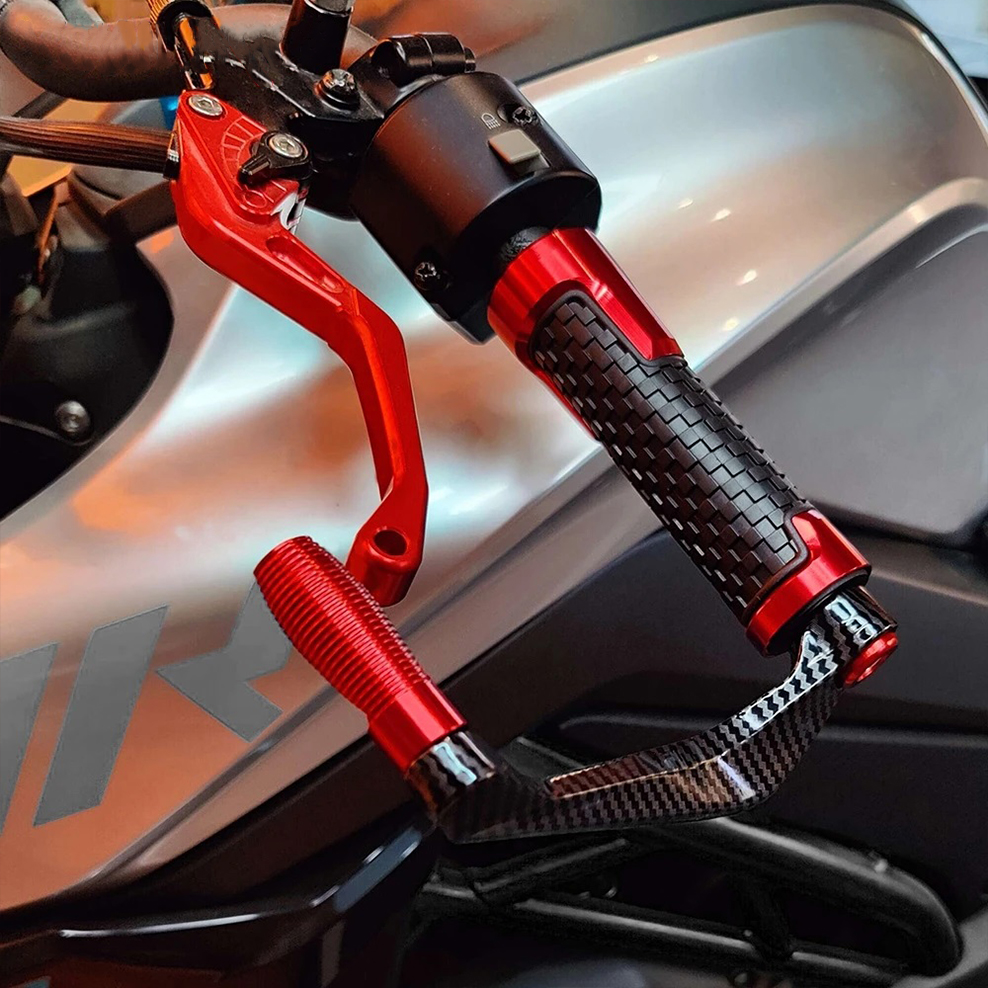 For Honda XRM 110 XRM125 Motorcycle CNC Handlebar Grips And Guard Brake ...