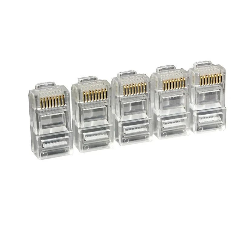 Model US1002 Plug LAN 10 Heads Pack Male Head RJ45 CAT6 High Quality ...