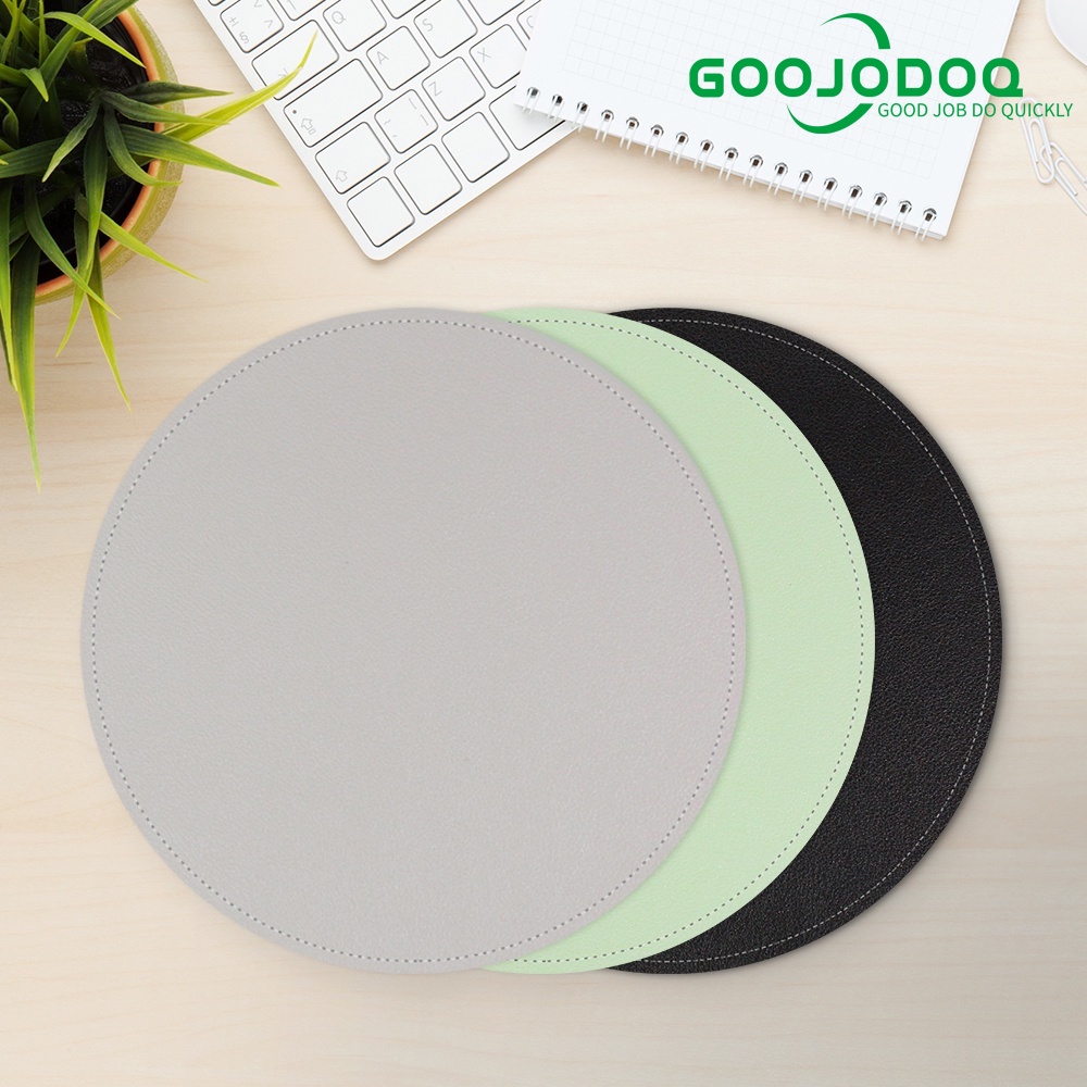 GOOJODOQ Mouse Pad Solid Color Single Side Non-slip Durable Wear ...