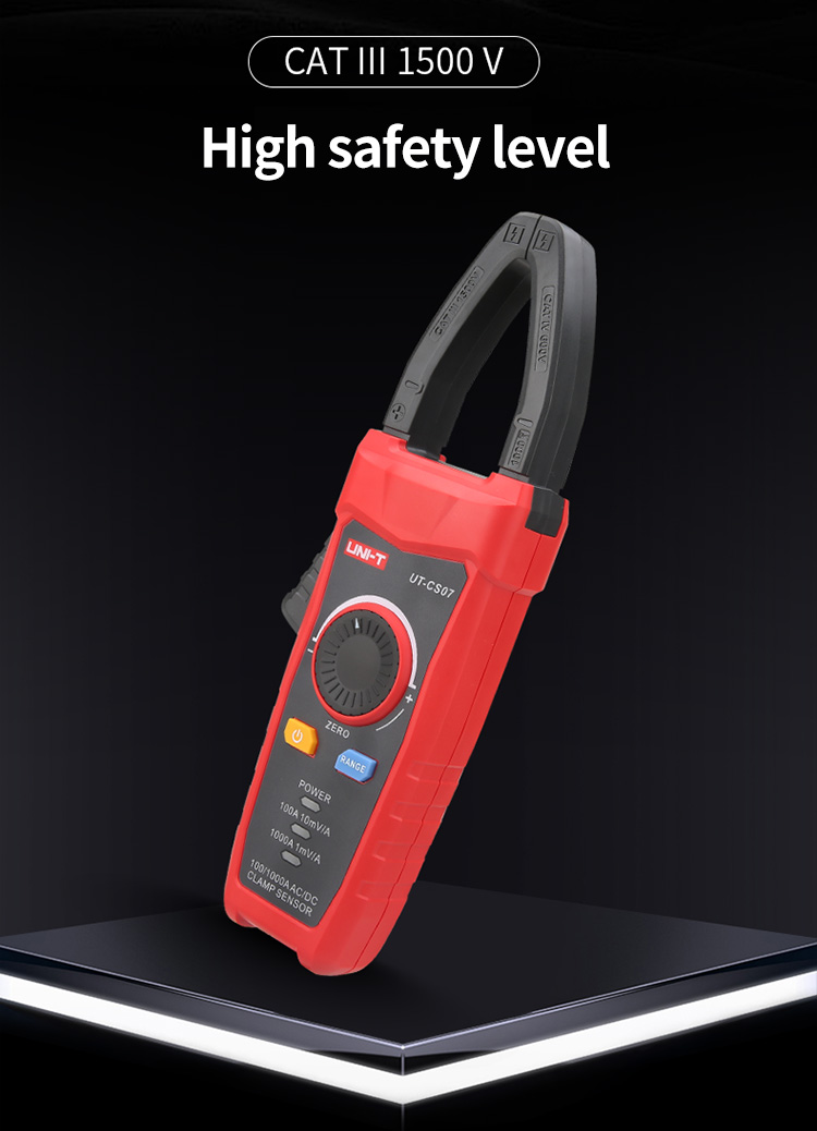 UNI-T UT-CS07 AC DC 100A 1000A Clamp Sensor Suitable For The Multimeter ...