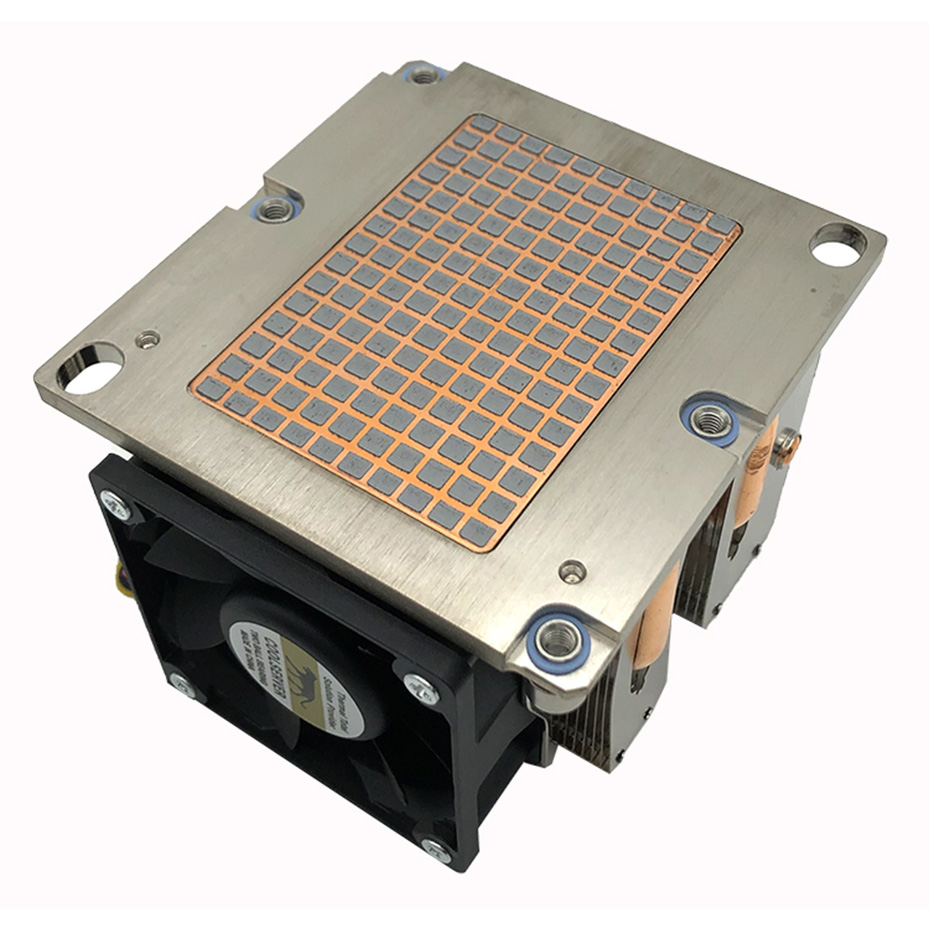 COOLSERVER S82 4 Heat pipe Copper 2U Server CPU Cooler for Intel LGA ...