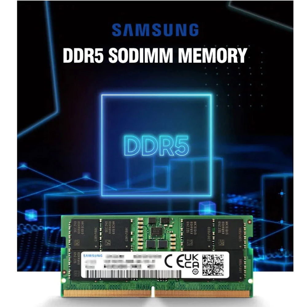 Samsung DDR5 RAM 16GB DDR5 4800MHz PC5-38400S Laptop Memory SODIMM RAM ...
