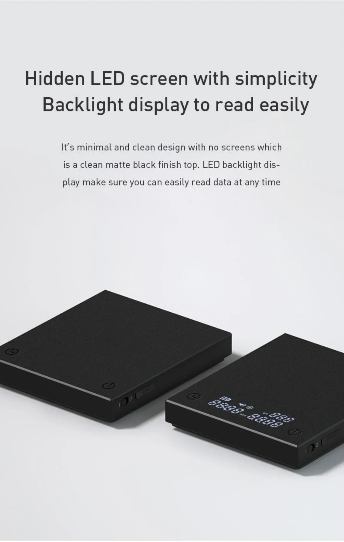 TIMEMORE Black Mirror Basic2 Plus Up Digital Coffee Food Kitchen Scale ...