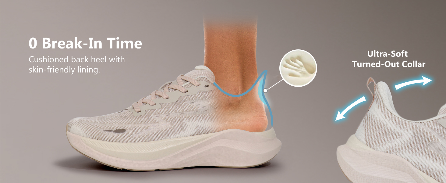 Hawkwell Men's Cloud Zero Active Cushion Breathable Walking Running Gym ...