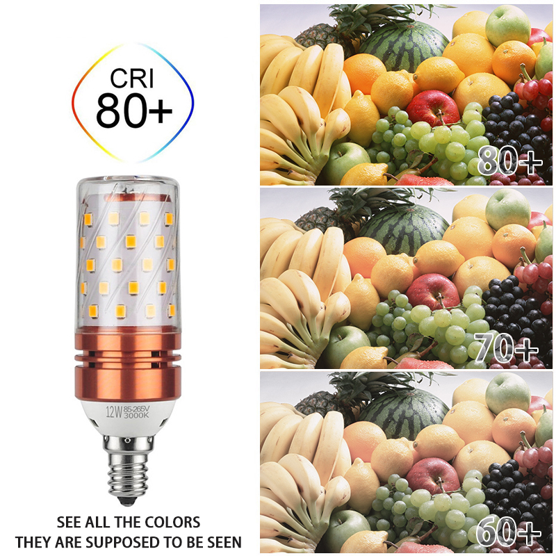 High Brightness LED Bulb E14 E27 LED Corn Bulb AC 220V Chandelier ...
