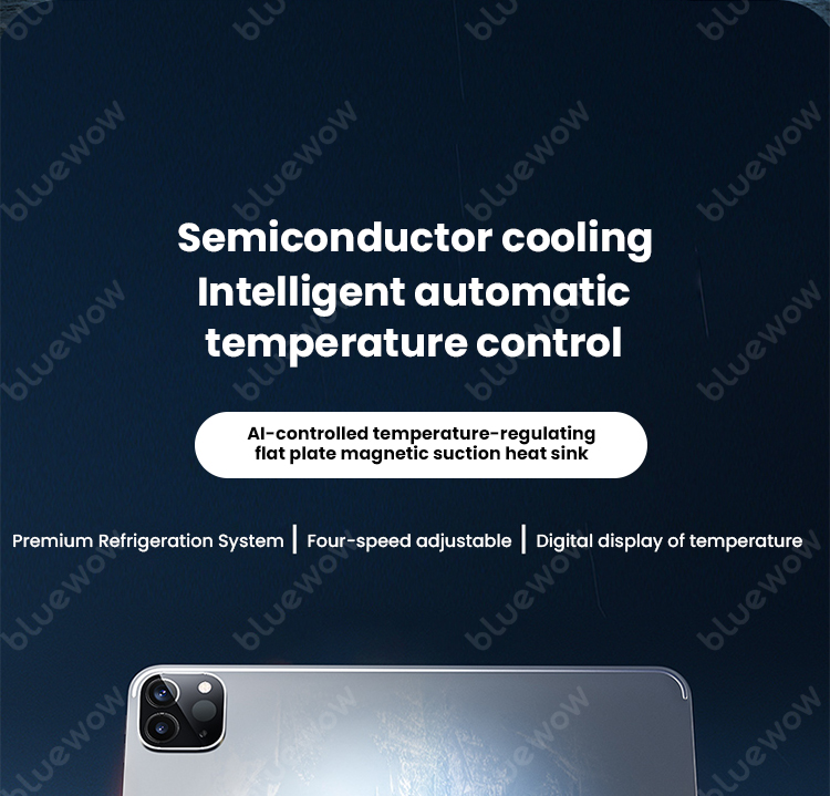 【2025 New Product TH06 Pro】BlueWow AI Intelligent Semiconductor Radiator｜L3 Overclocking Quick ...