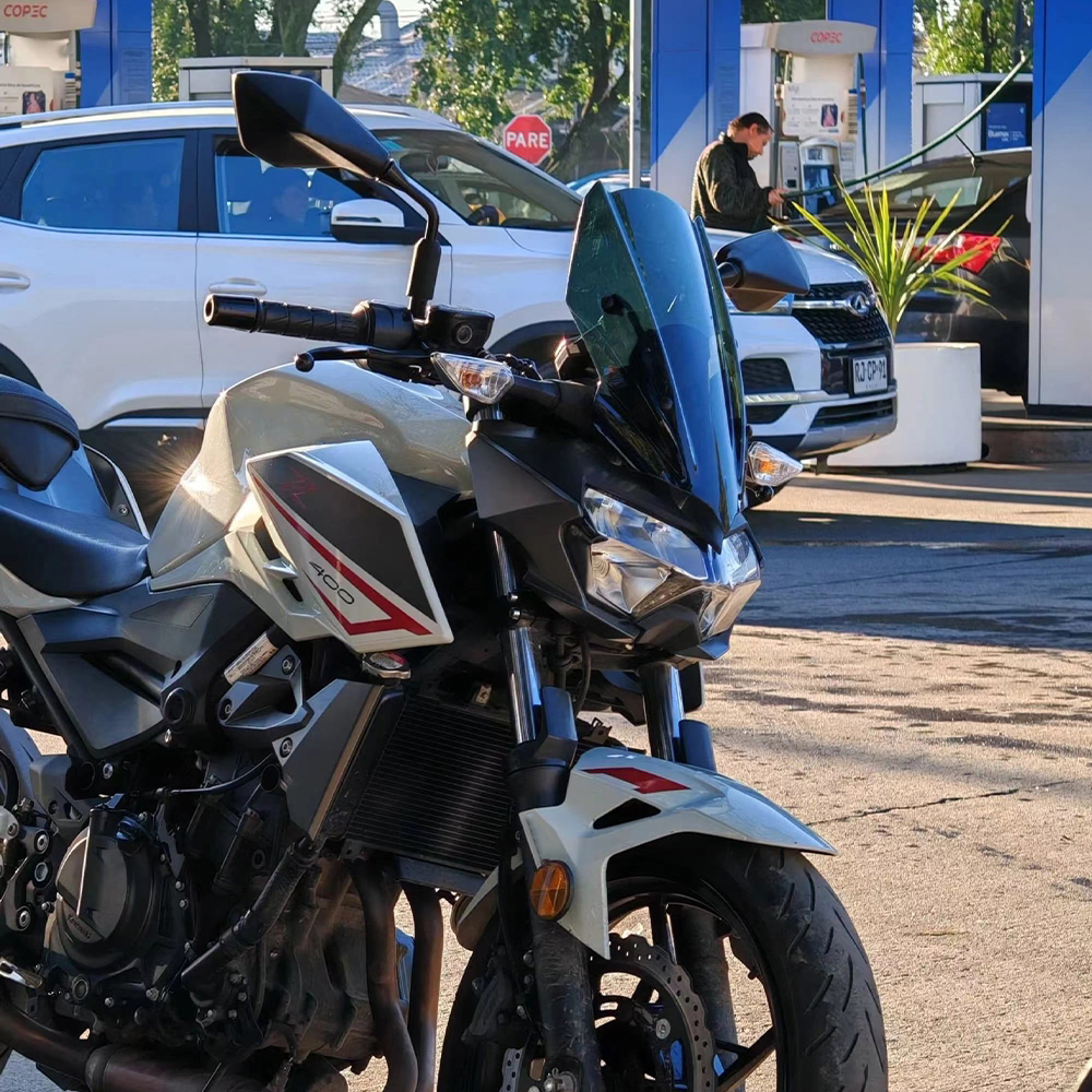 Motorcycle Accessories for Kawasaki Z400 2019-2024 Windshield, Z-400 ...