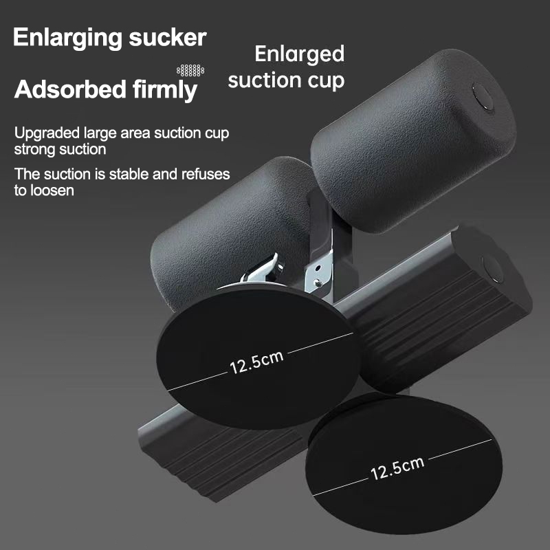 Home Gym Double Suction Sit Up Bar Exercise Equipment Push Up Sit Ups