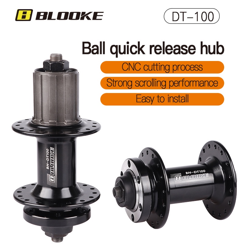 BLOOKE Hubs 32 Holes Bike Ball Bearing Aluminum Alloy Disc Brake Hub MTB Cassette Hubs 36 Holes ...