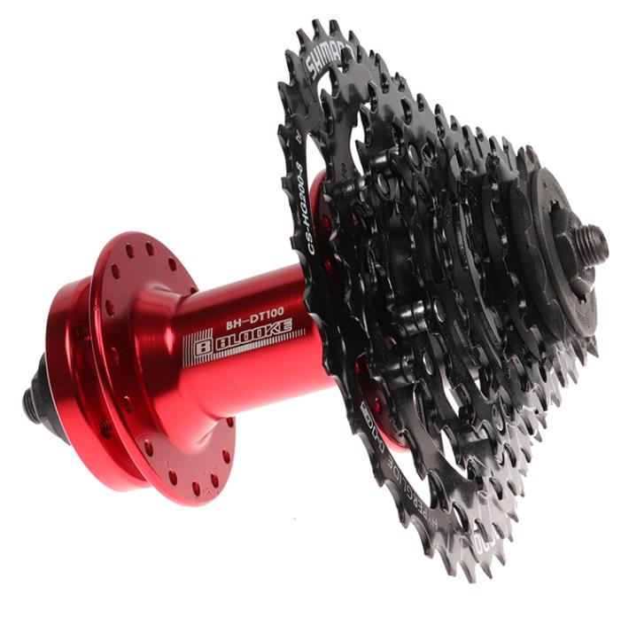 BLOOKE Hubs 32 Holes Bike Ball Bearing Aluminum Alloy Disc Brake Hub MTB Cassette Hubs 36 Holes ...