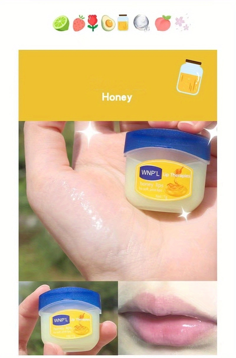 WNP'L Moisturizing Lip Mask Men and Women's ,Fruit Flavored Lip Care ...