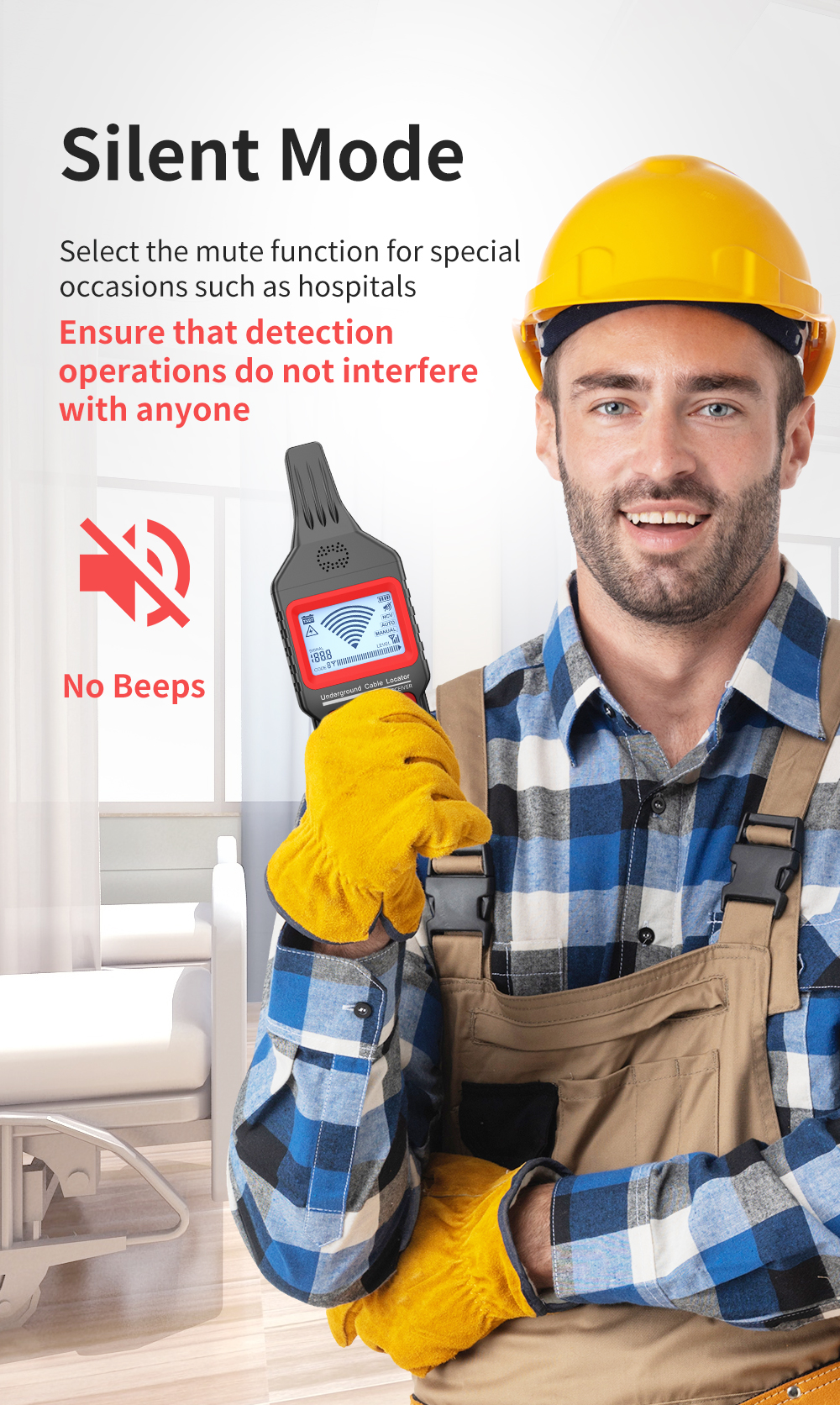 NOYAFA NF-826 Underground Cable Tester Line Finder Underground Cable ...