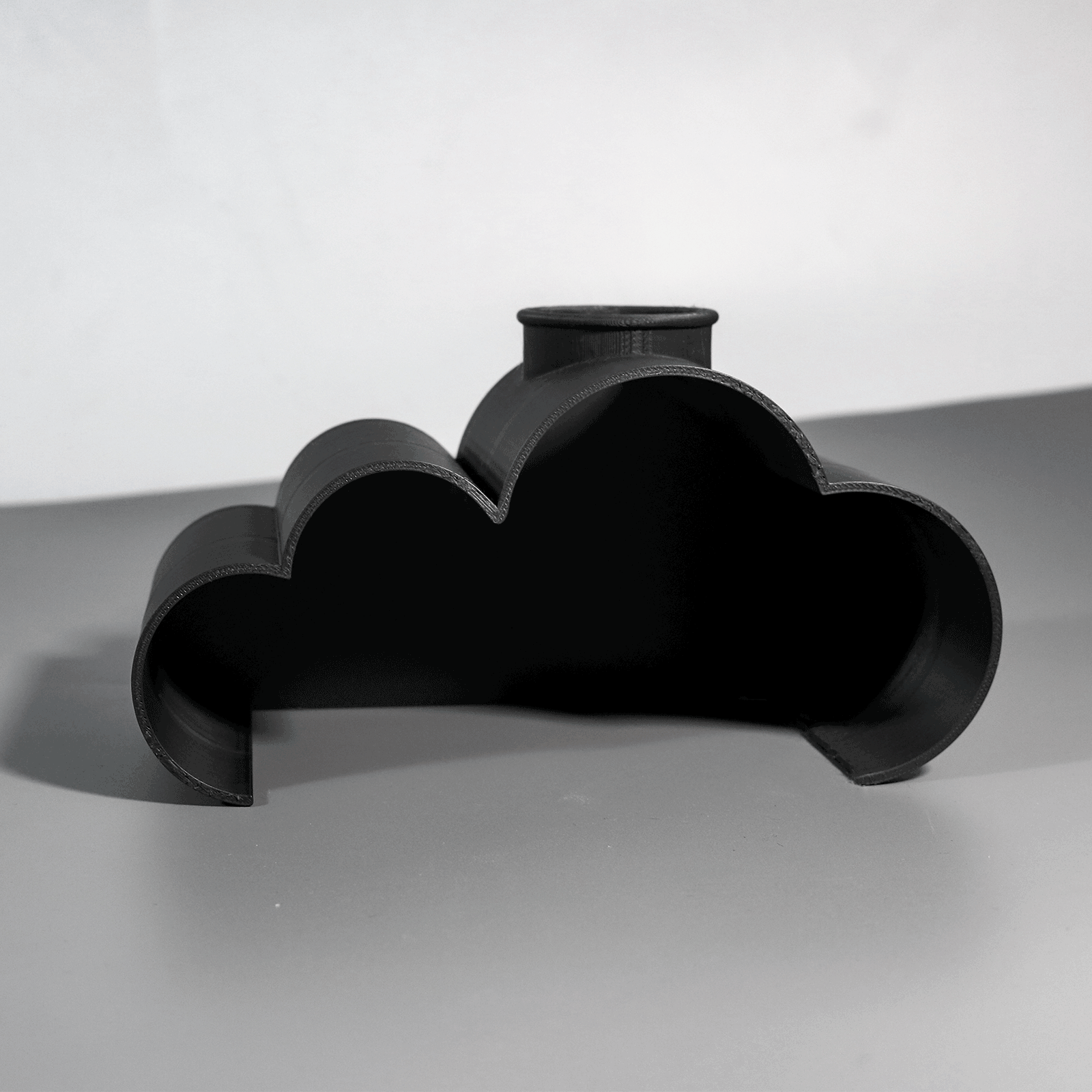 Plastic 3D Print Underground Cloud Shape Fish Tunnel Cave Aquarium Fish ...