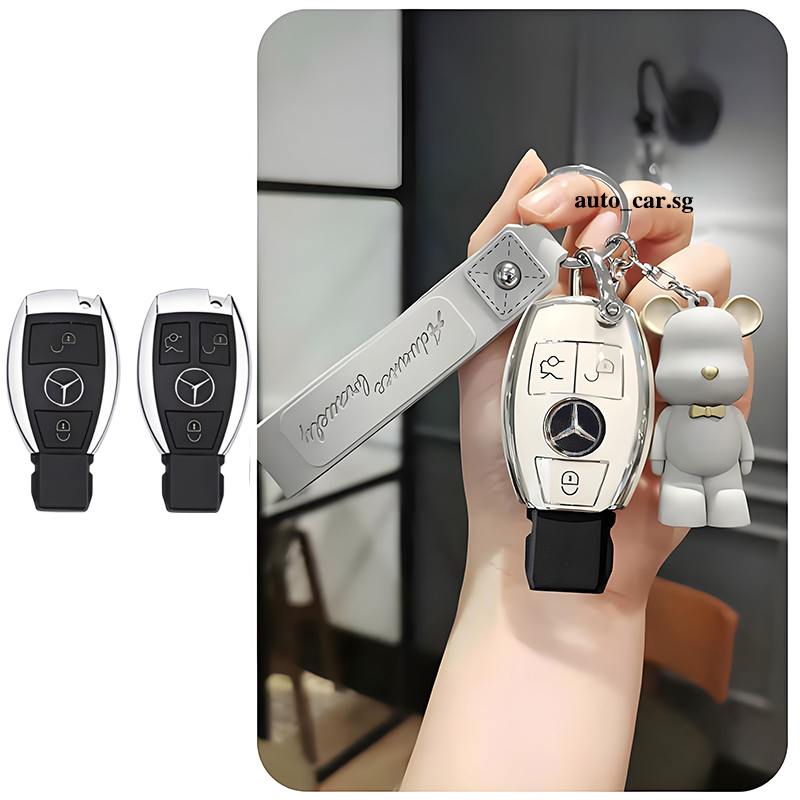 Mercedes Benz Car Key Cover Keychain Mercedes Benz Key Case Suitable ...