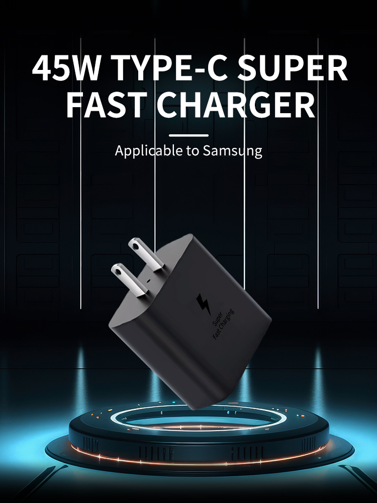 Fast Charger 45W Adapter Super Fast Charger Type C To Type C Cable is ...