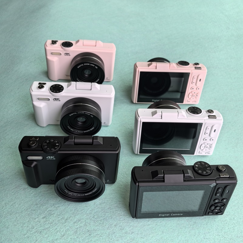 VETEK 8 Camera 64MP Digital Camera 4K Vlogging Camera 3.0Flip Screen ...