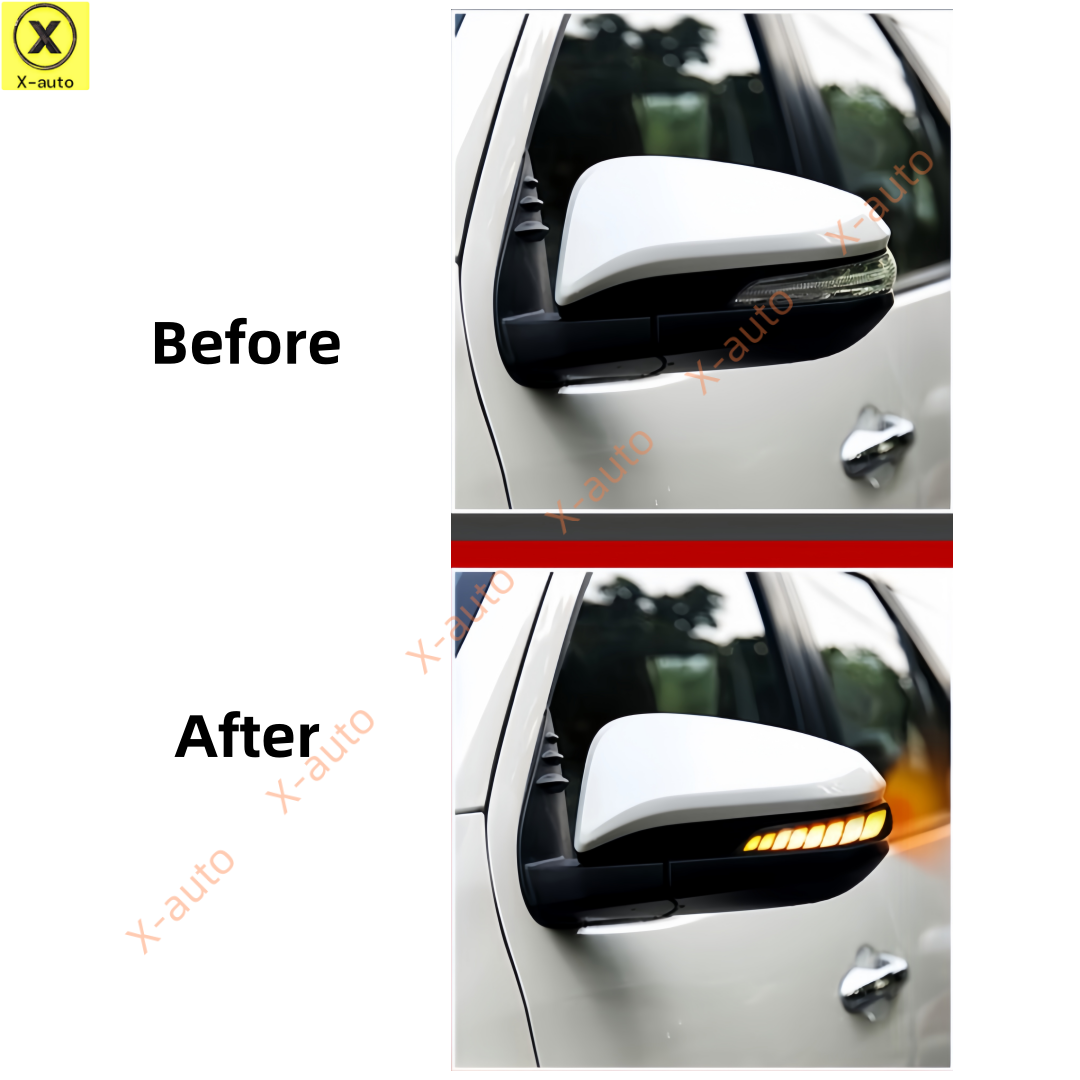 Side View Mirror LED Sequential Turn Signal Lights Compatible with ...