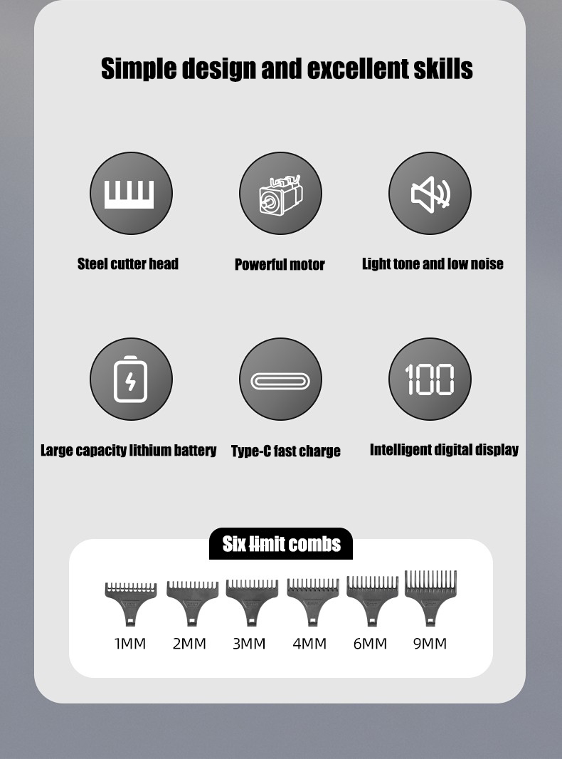 【10-Year Warranty】BOSCH Electric Razor Men Shaver Hair Clipper Cordless ...