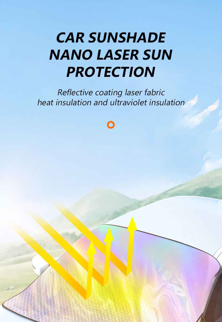 1Pc Universal Car Front Windshield Sunshade Cover Auto UV Protection ...