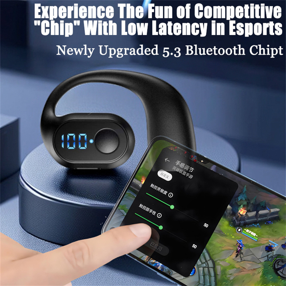 【Buy 1 Get 1】Earphone Wireless Bluetooth Single Ear Waterproof ...