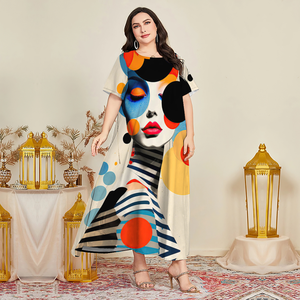 Modern Dress Women New Style 2025 Women's Dresses Simple Plus Size ...