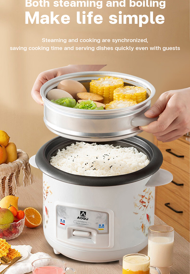 AU rice cooker small 1.5L 2L 3L aluminum home mini rice cooker 1-5 ...