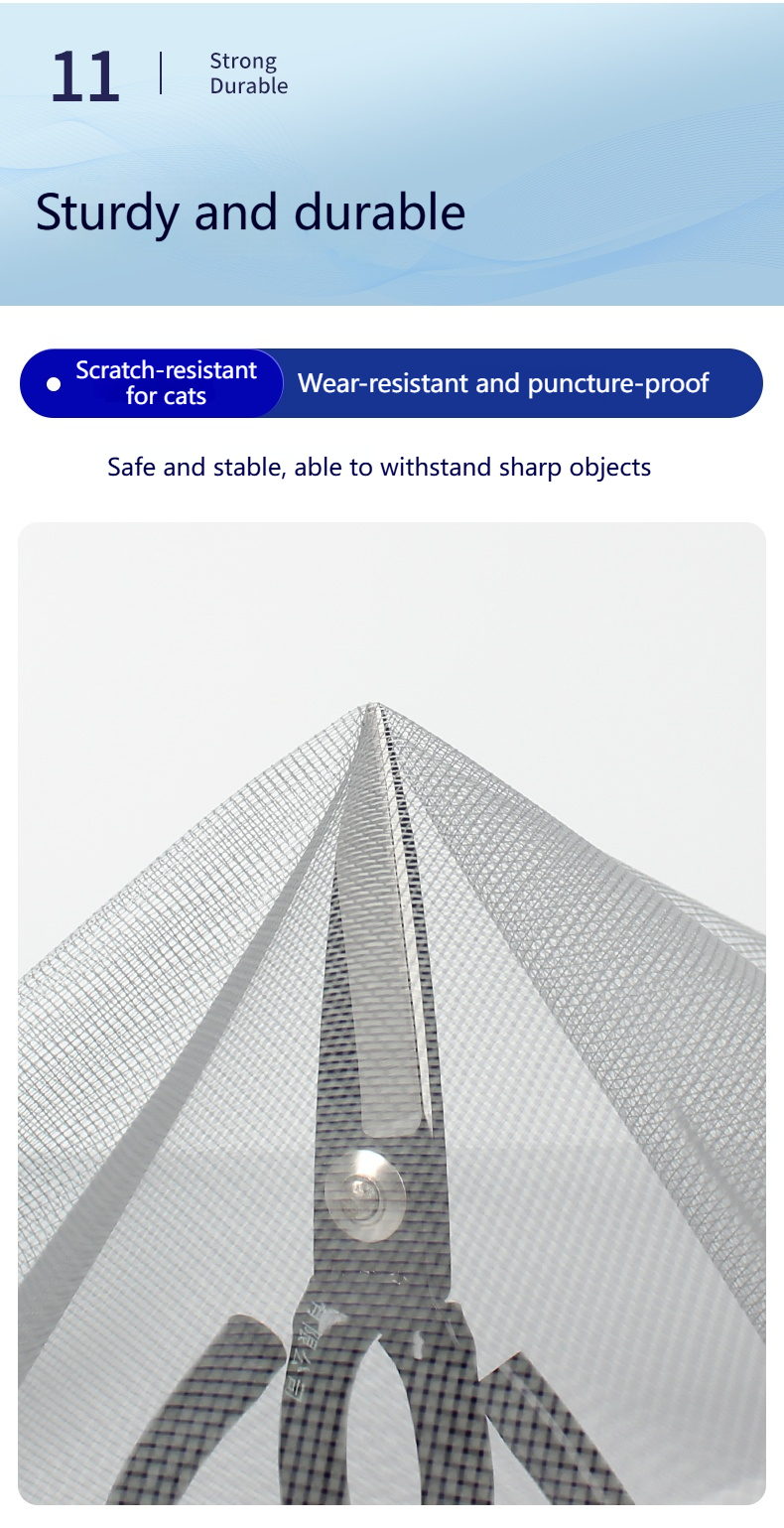 Kyoca (Patented Lock) Magnetic Mosquito Net Adjustable Size Window Screen Strong Magnetic Anti ...